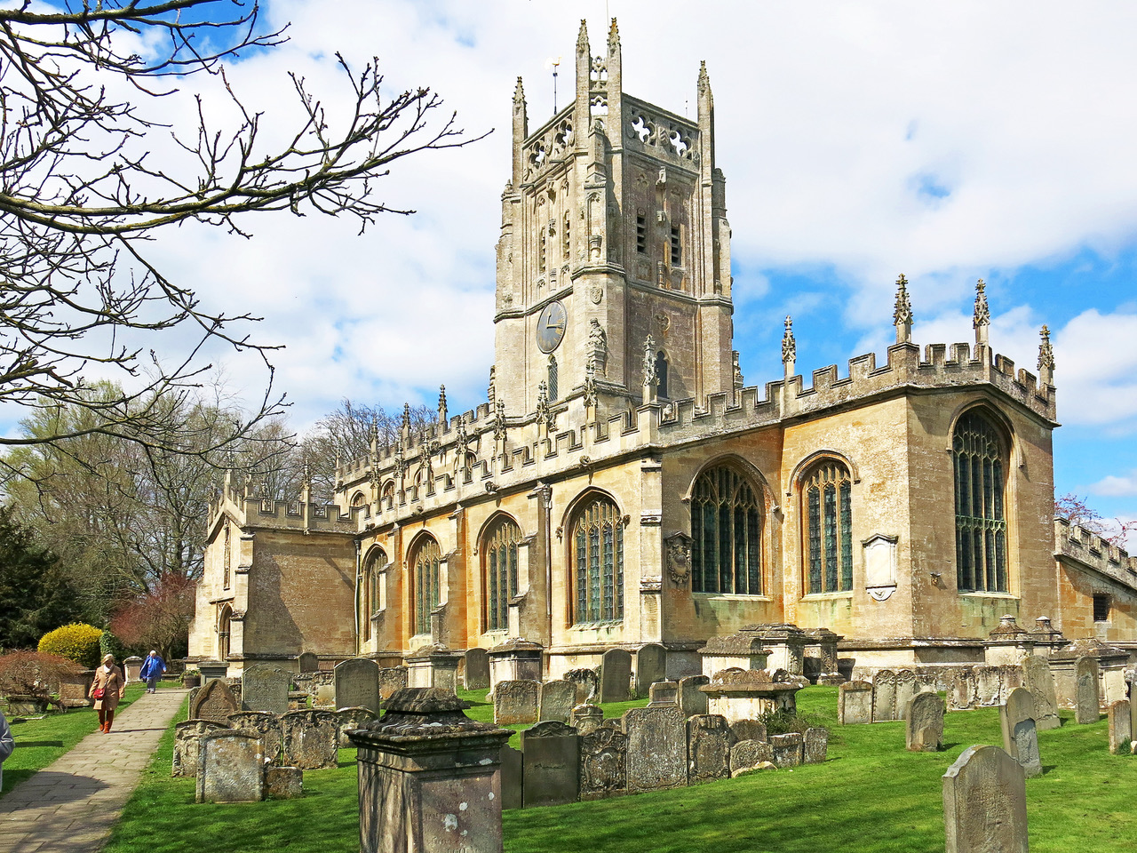 Photos of visit to St Mary’s, Fairford and Buscot Park on 10 April 2019 ...